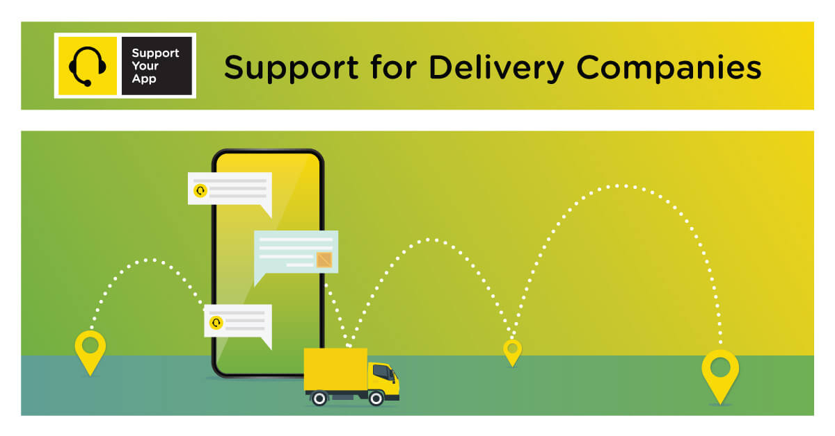 Customer Support for Delivery Companies - SupportYourApp Blog